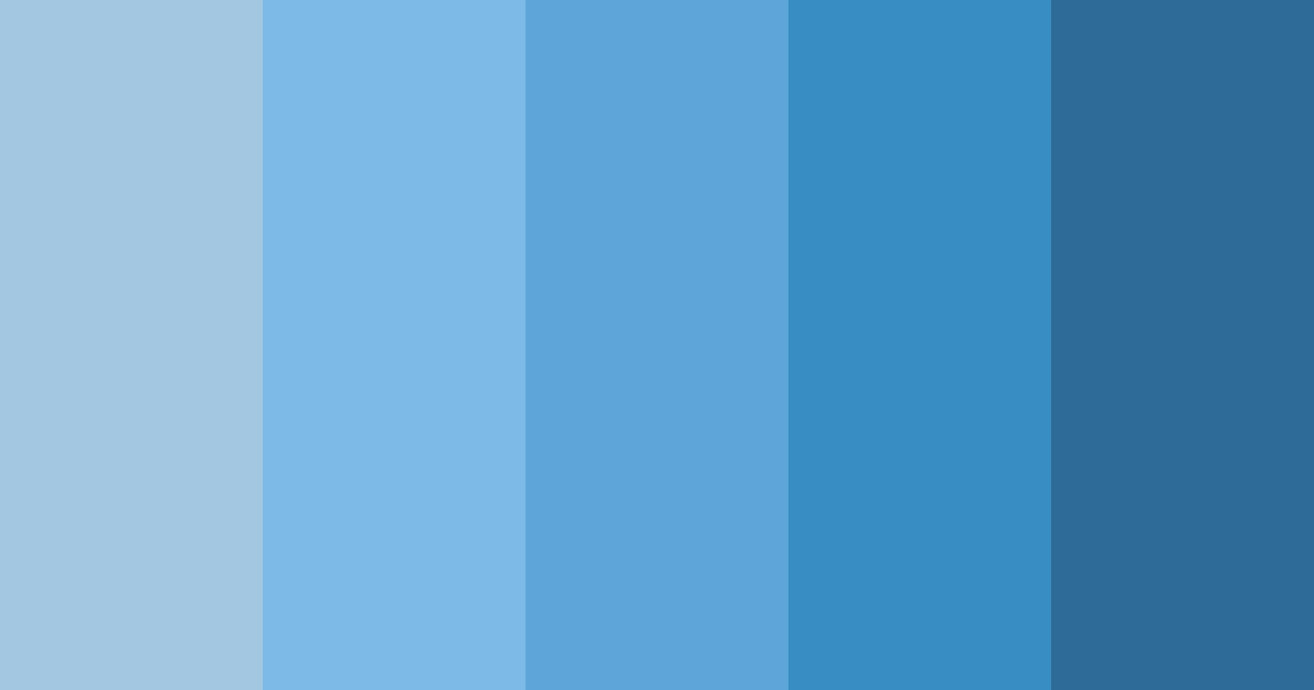 Celestial Blues Color Palette