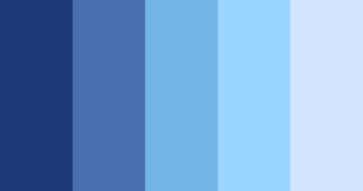 Fantasy Blue Color Palette