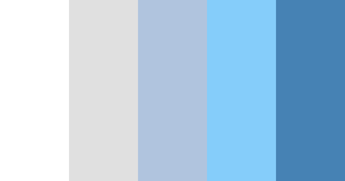 Light Blue Color Palette