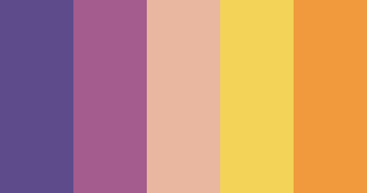 Shades of Purple Color Palette