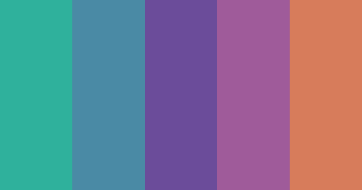 Mystical Lagoon Color Palette
