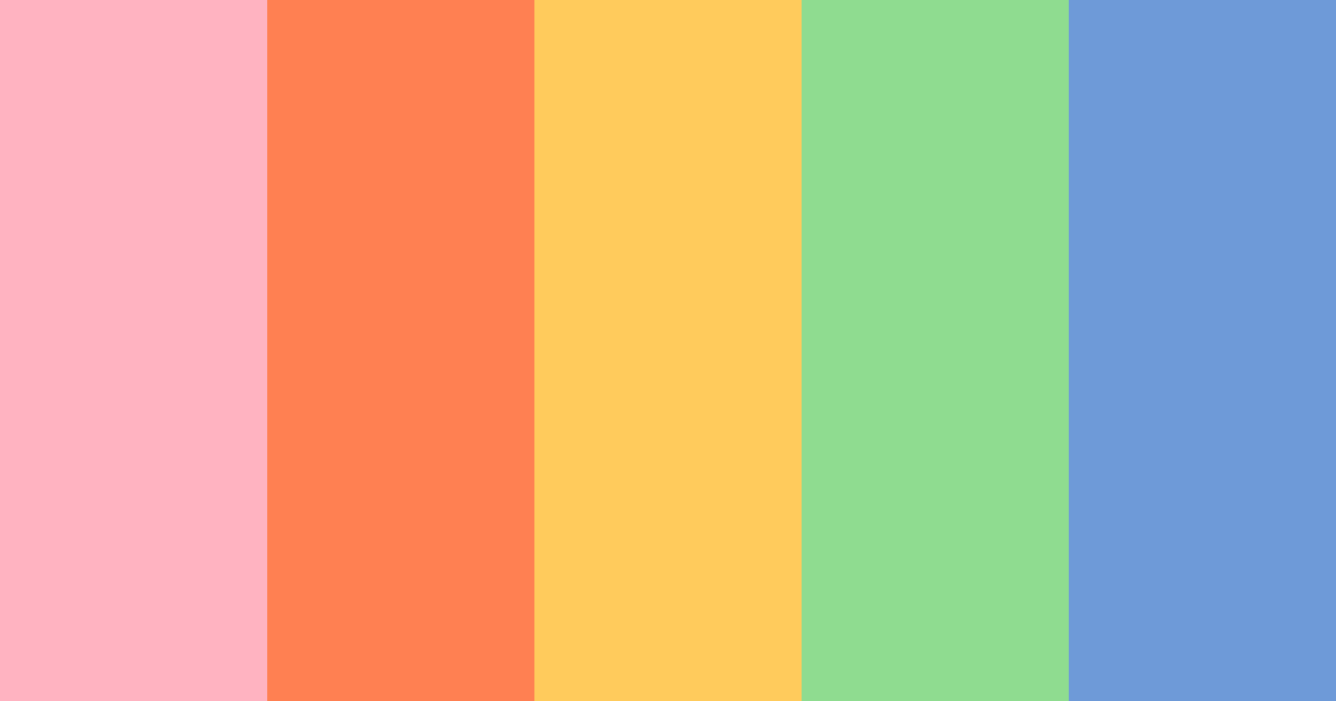 Sweet Pink Color Palette