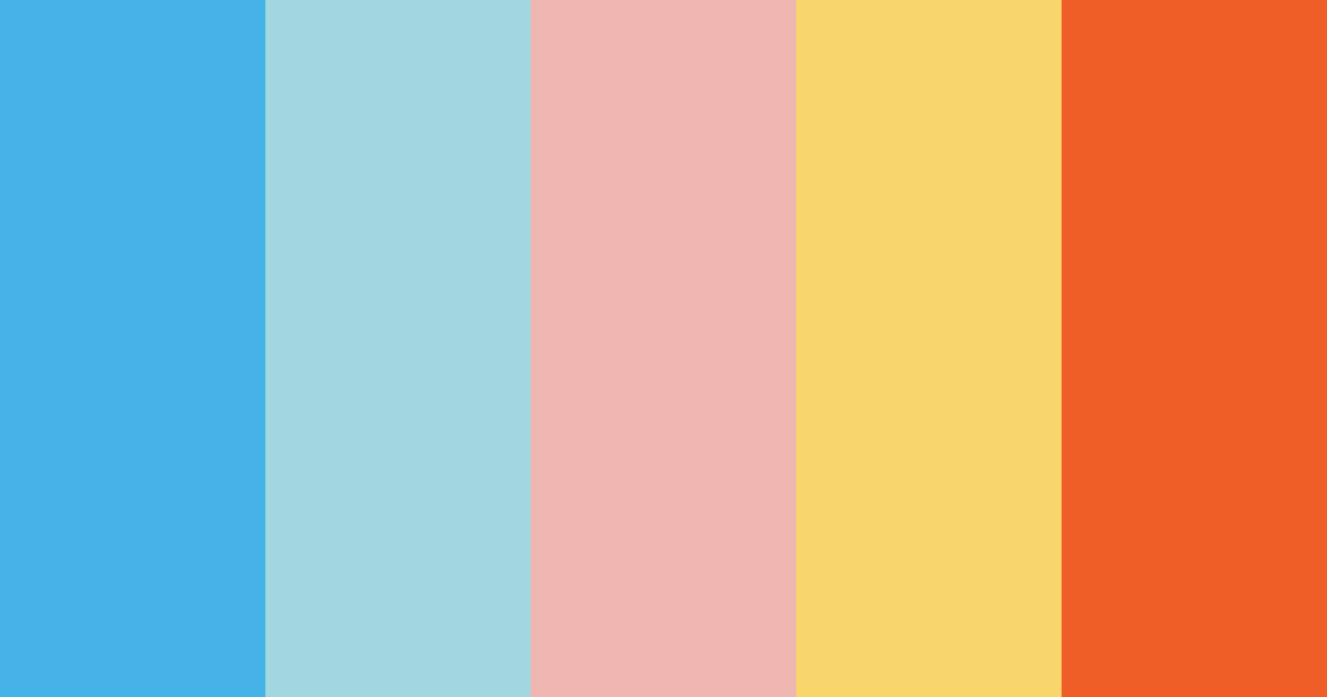 Picton Blue Bliss Color Palette