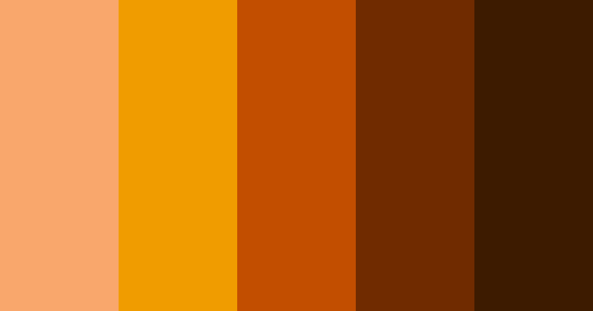 Orange Karma Color Palette