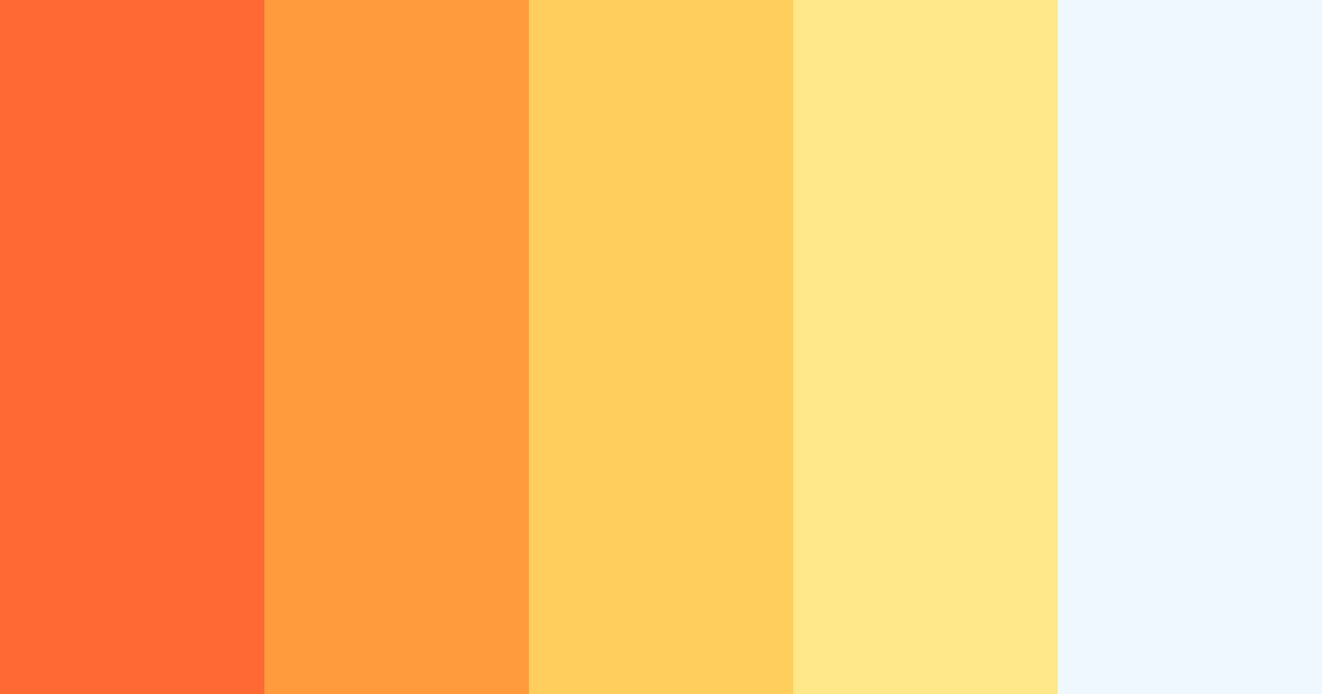 Sunny Orange Color Palette