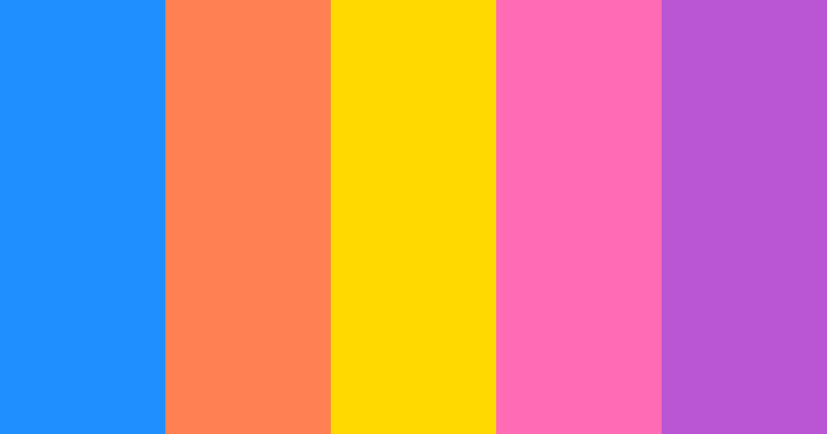 Tim's Vibrant Dreamscape Color Palette