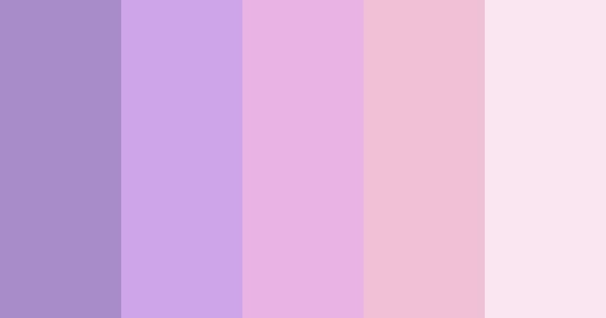 Whimsical Lilac Dream Color Palette