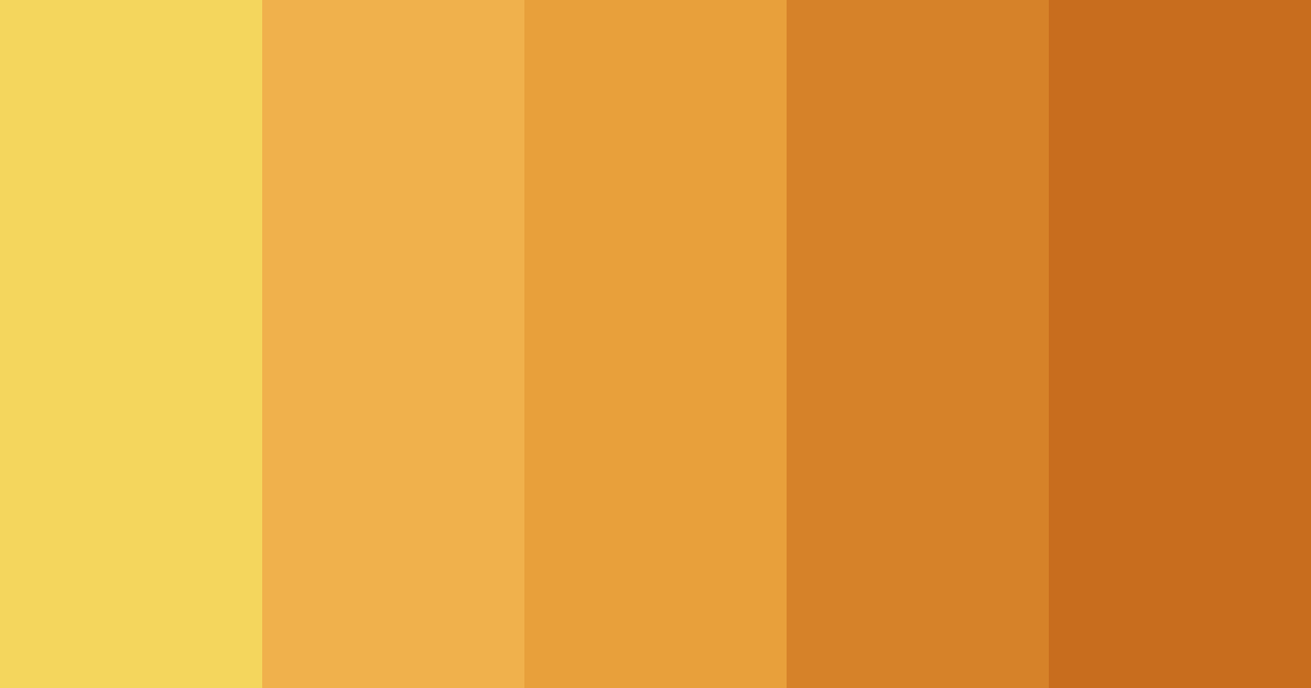 Golden Cookie Dreams Color Palette