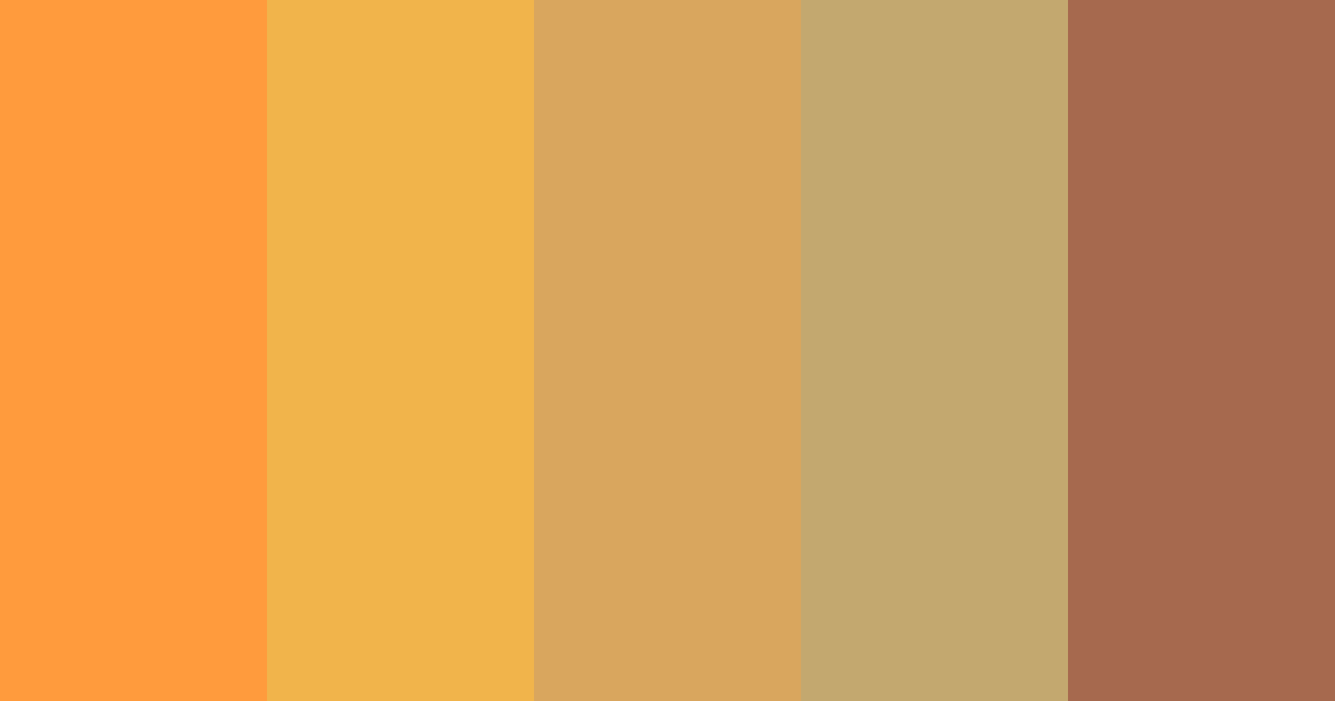 Citrus Sunset Color Palette