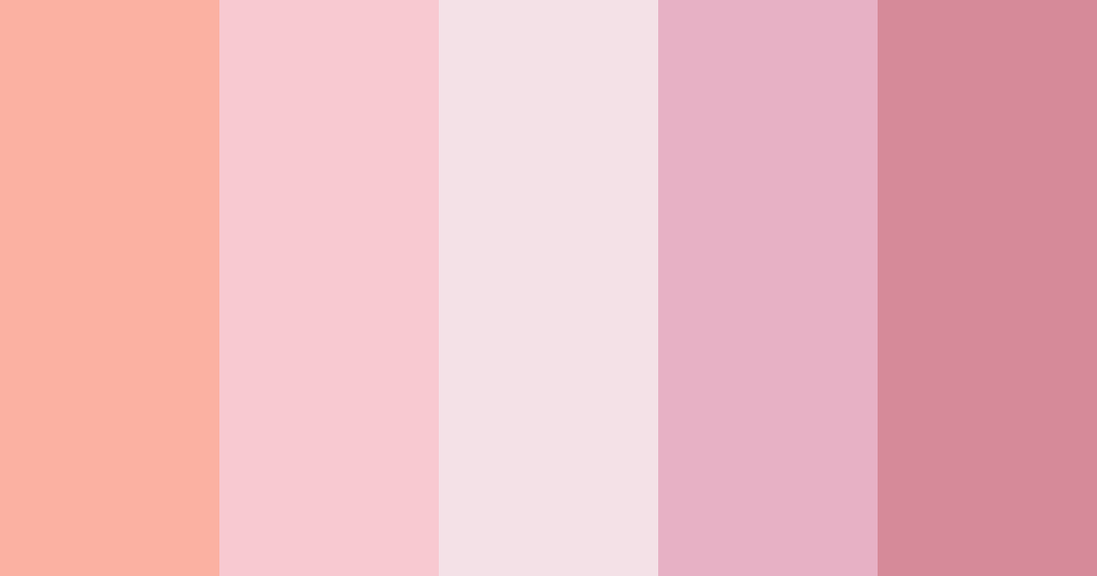 Rose Bud Shades Color Palette