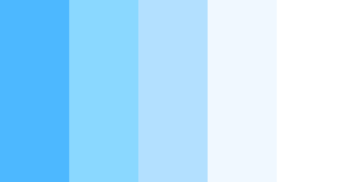Light Blue Color Palette