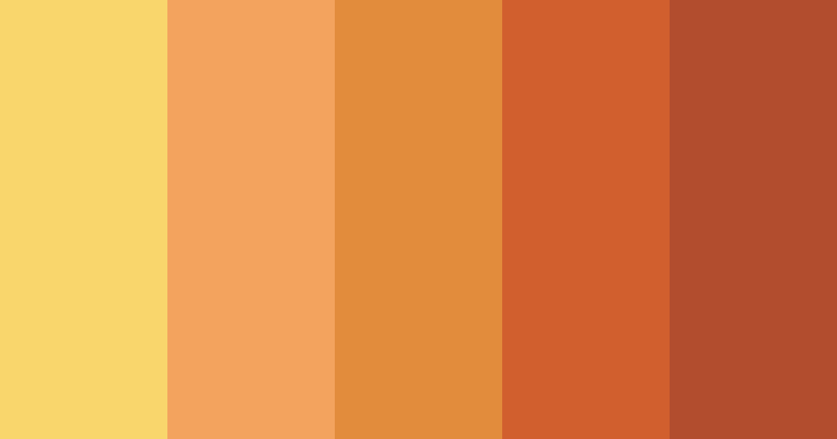 Autumn Ember Color Palette
