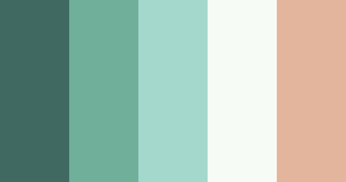 Serene Oasis Color Palette