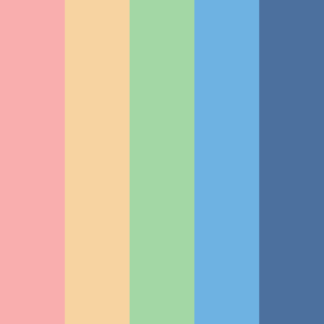 Furry Pastel Color Palette
