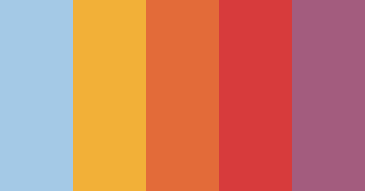 Light Orange Color Palette