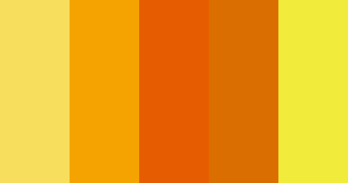 Solar Burst Color Palette