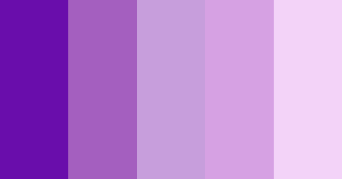 Lavender Dreams Color Palette