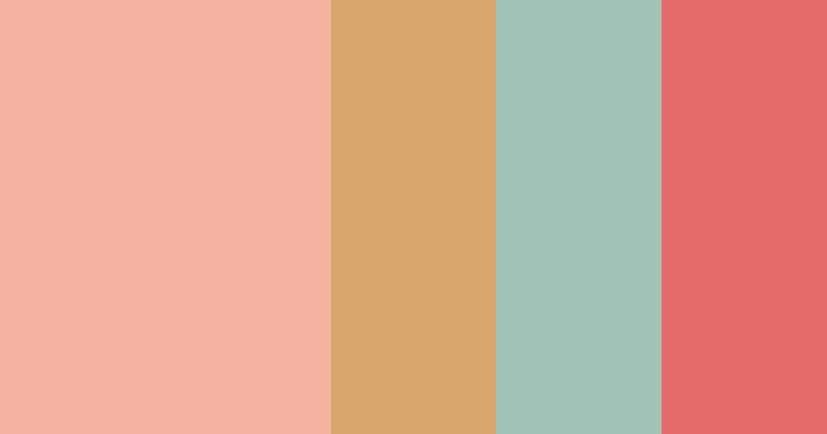 Soft Coral Color Palette