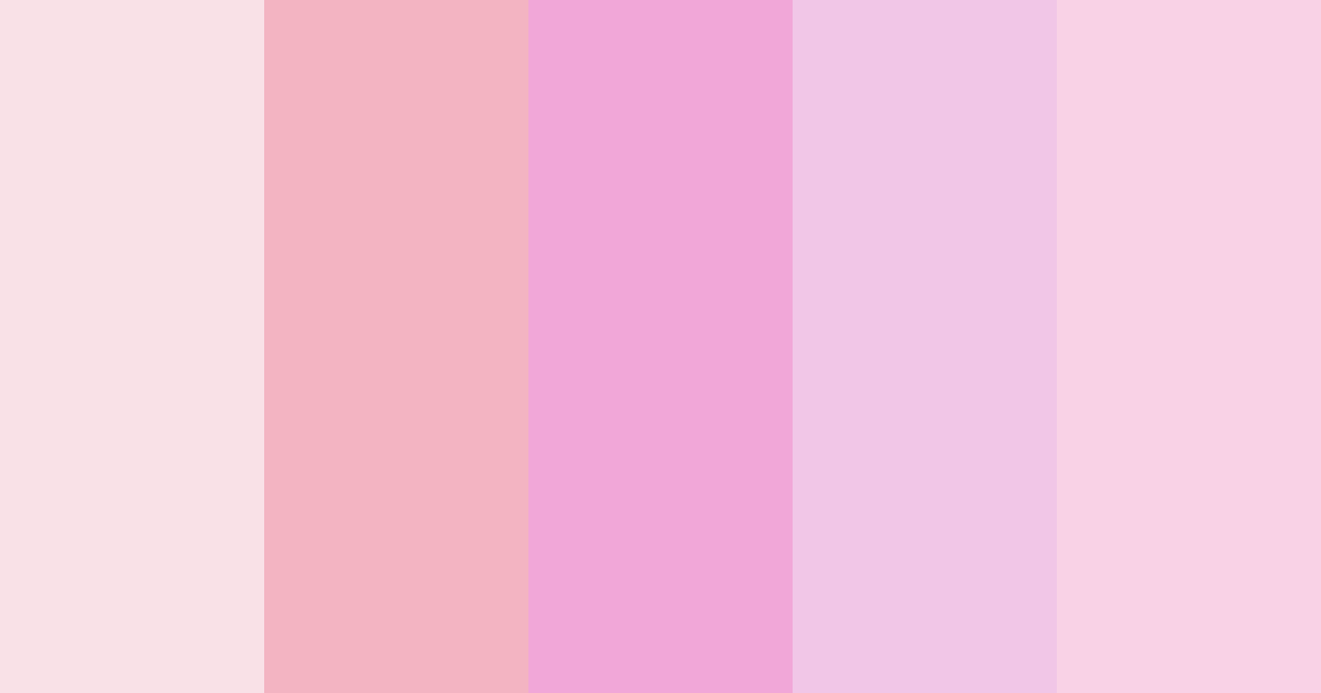 Pastel Pink Color Palette