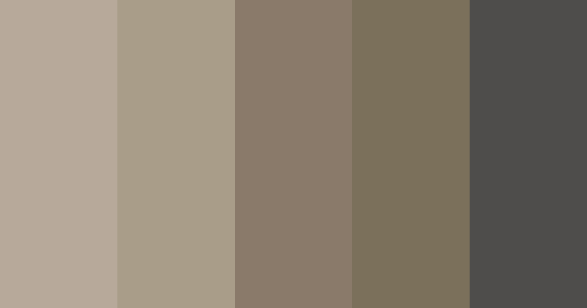 Gray Stone Color Palette