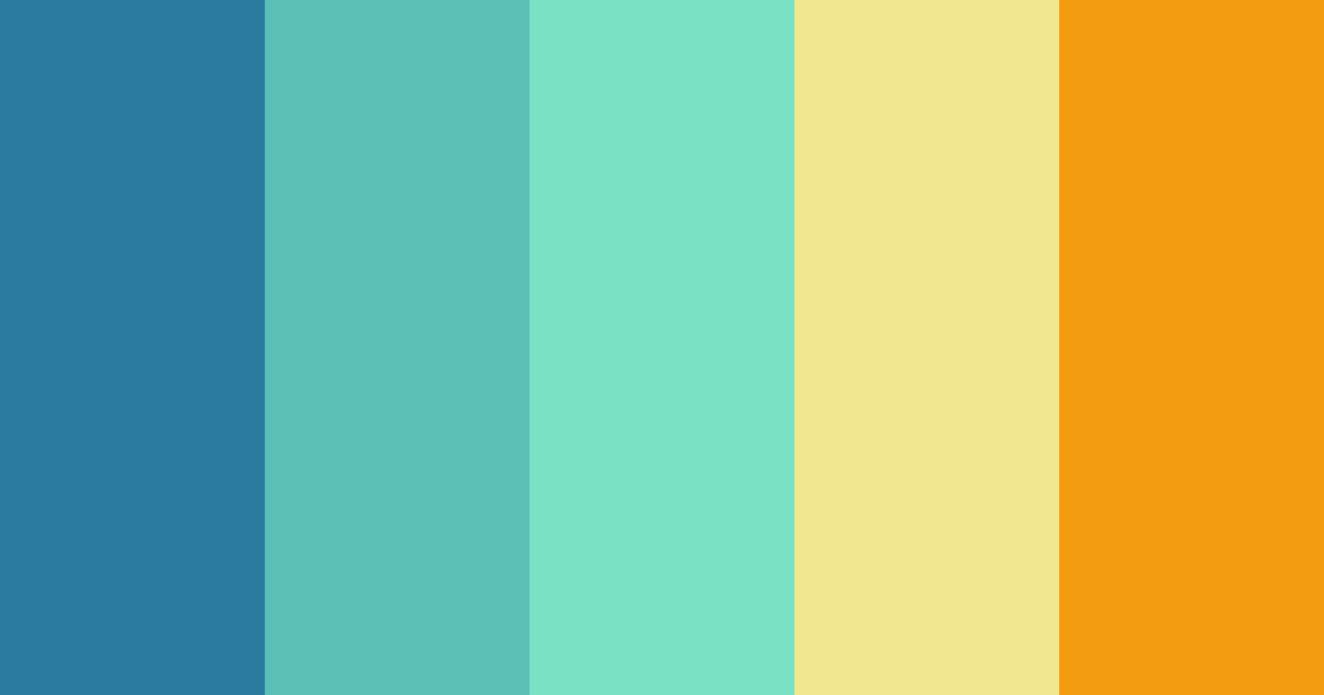 Teal Loyalty Color Palette