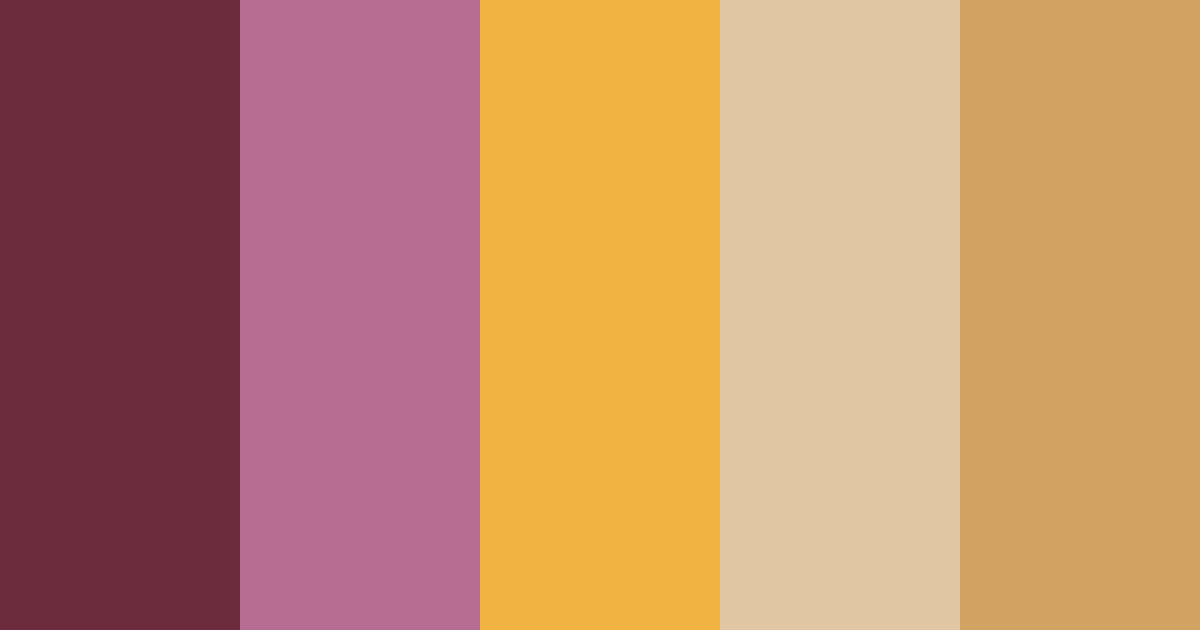 Bordeaux Elegance Color Palette