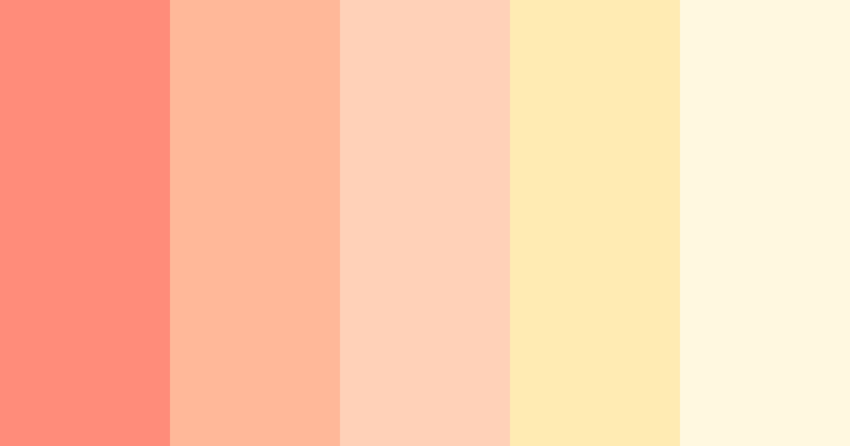 Paleta de colores Bittersweet Shades