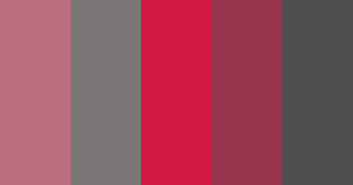 Velvet Rosewood Dreams Color Palette