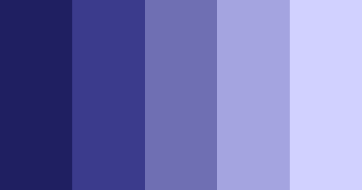 Dark Blue Color Palette