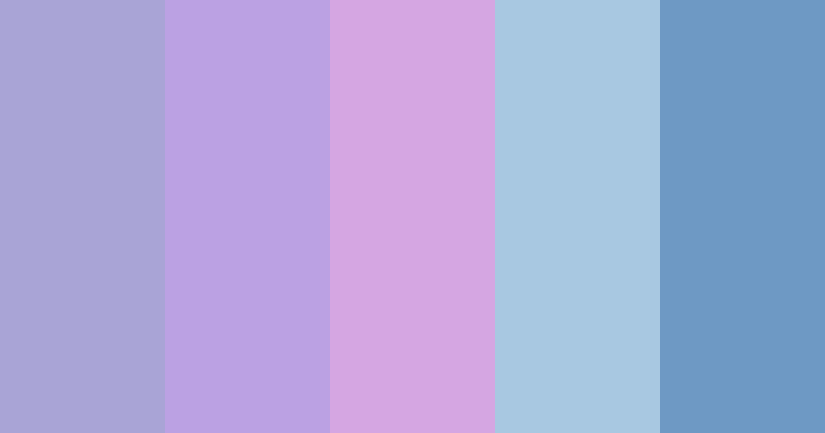 Cute Blue Color Palette