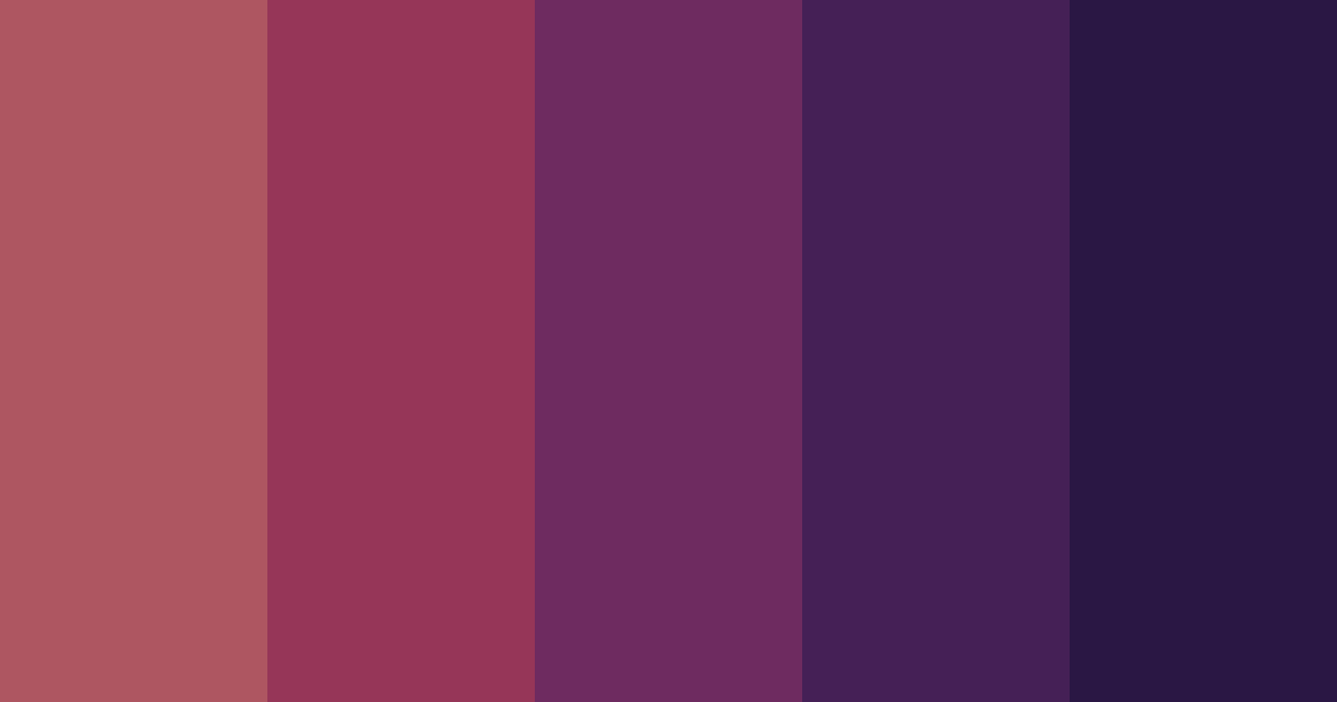 Dusky Rose Reverie Color Palette
