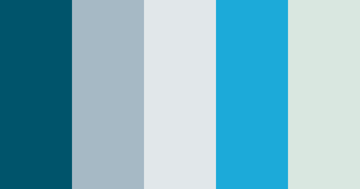 Cool Teal Color Palette