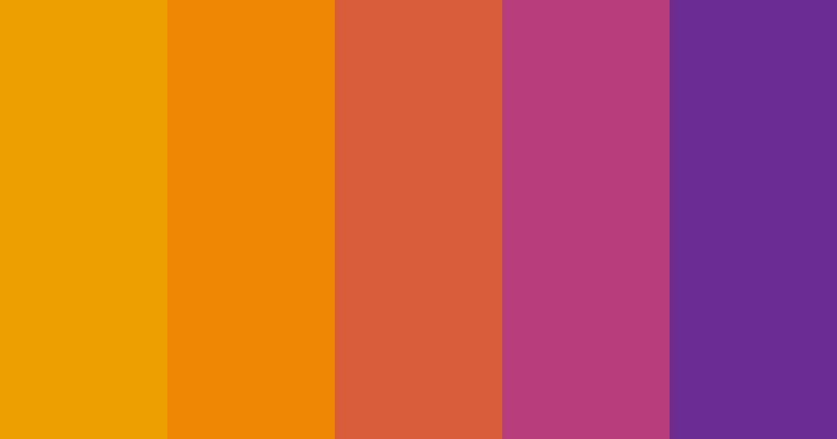 Whiskey Sunset Color Palette