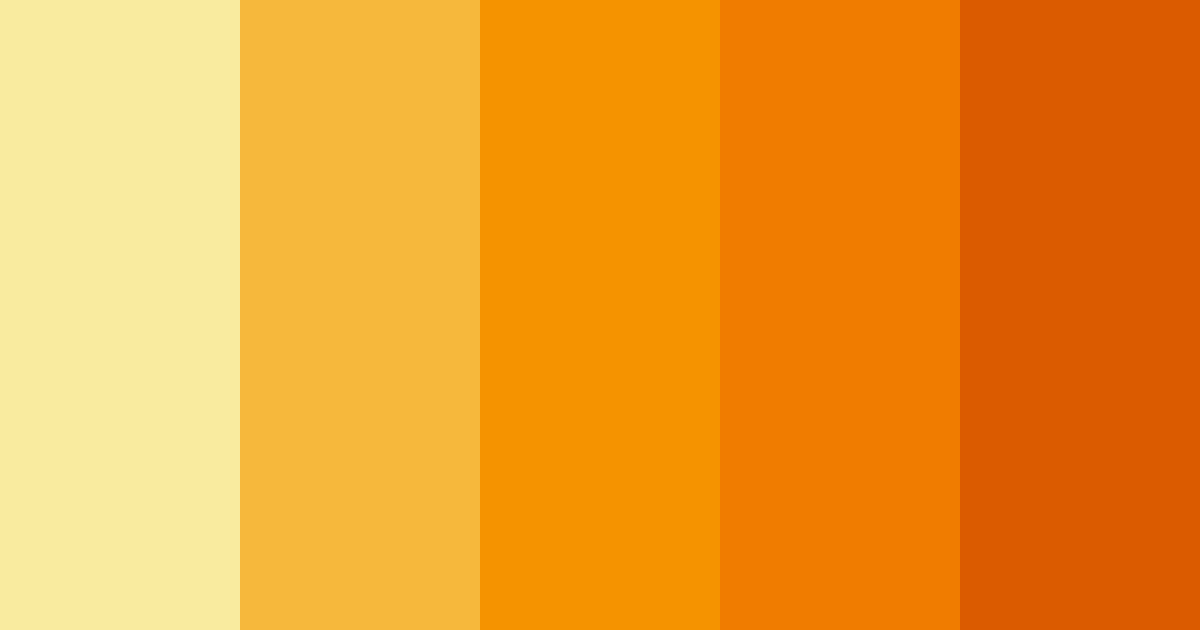 Yellow Lemonade Color Palette