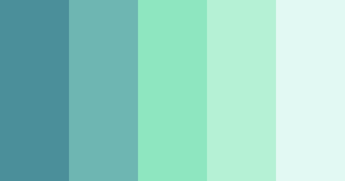 Oceanic Serenity Color Palette