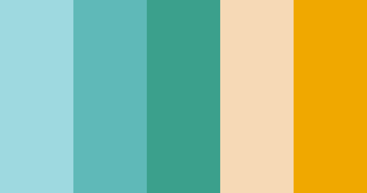 Breezy Oasis Color Palette