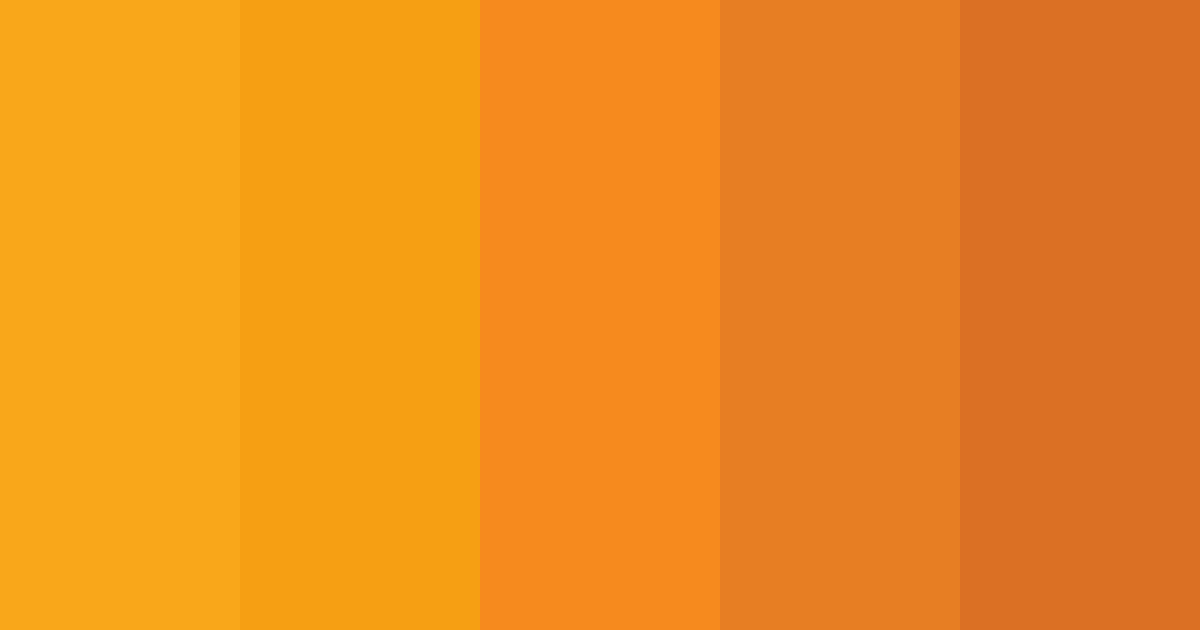 Sunset Sizzle Color Palette