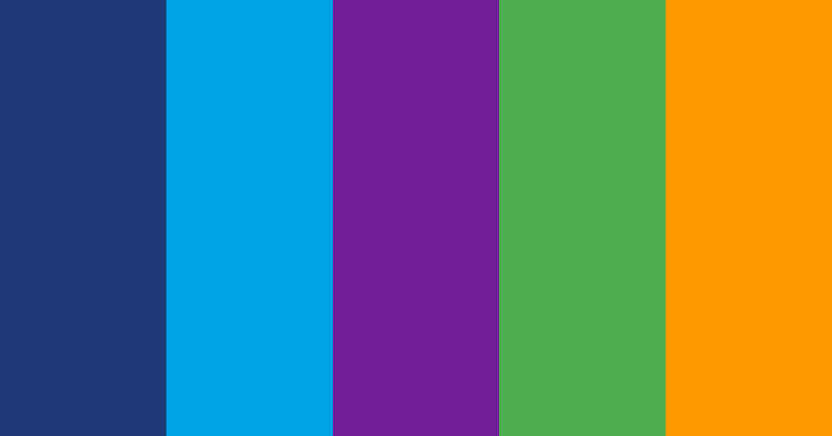 Dynamic Trust Spectrum Color Palette