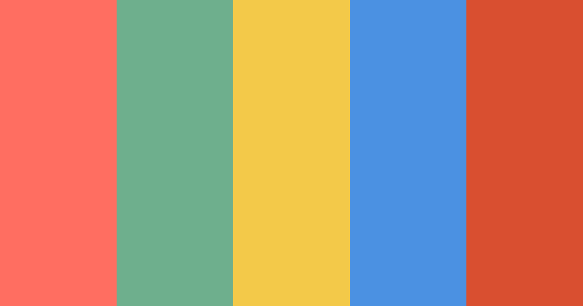 Colorful Project Management Color Palette