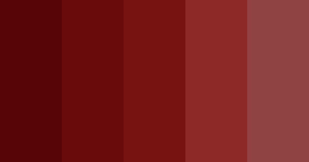 Bloody Maid Color Palette