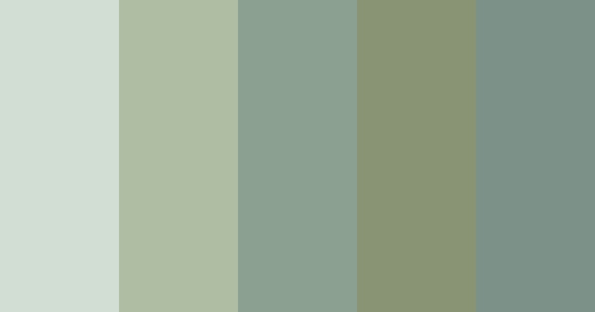 Whispering Forest Hues Color Palette
