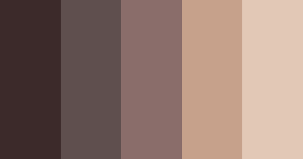Desaturated Brown Color Palette