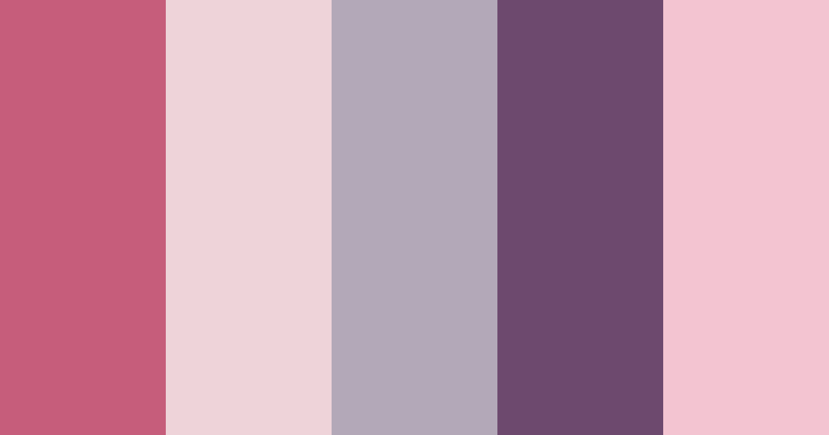 Blossom Reverie Color Palette