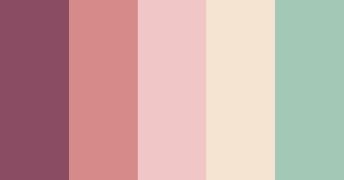 Blossom Ember Color Palette