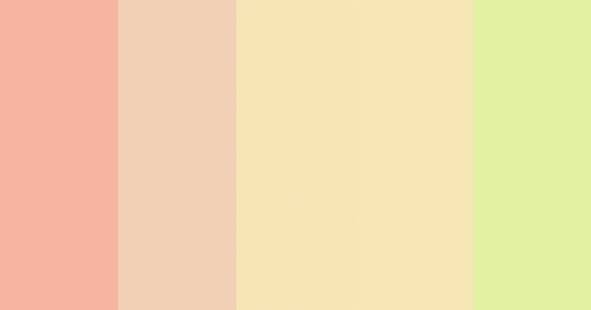 Paleta de colores Sunny Siesta