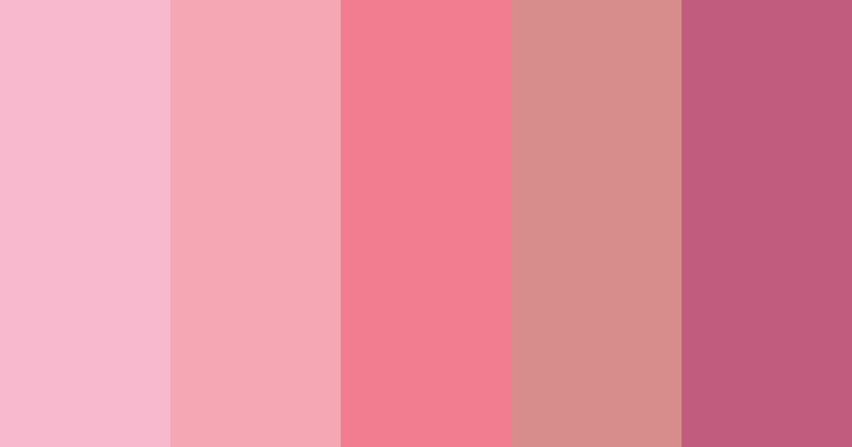 Blushing Reverie Color Palette