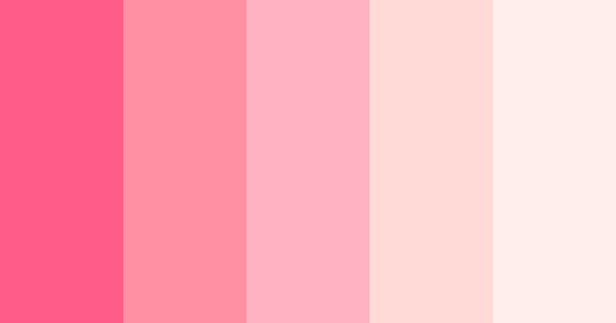 Paleta de colores Blushing Bloom