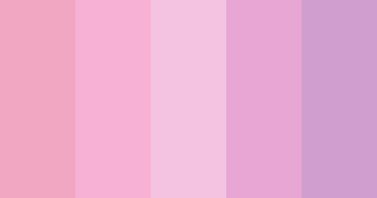 Fairy Tale Blush Color Palette