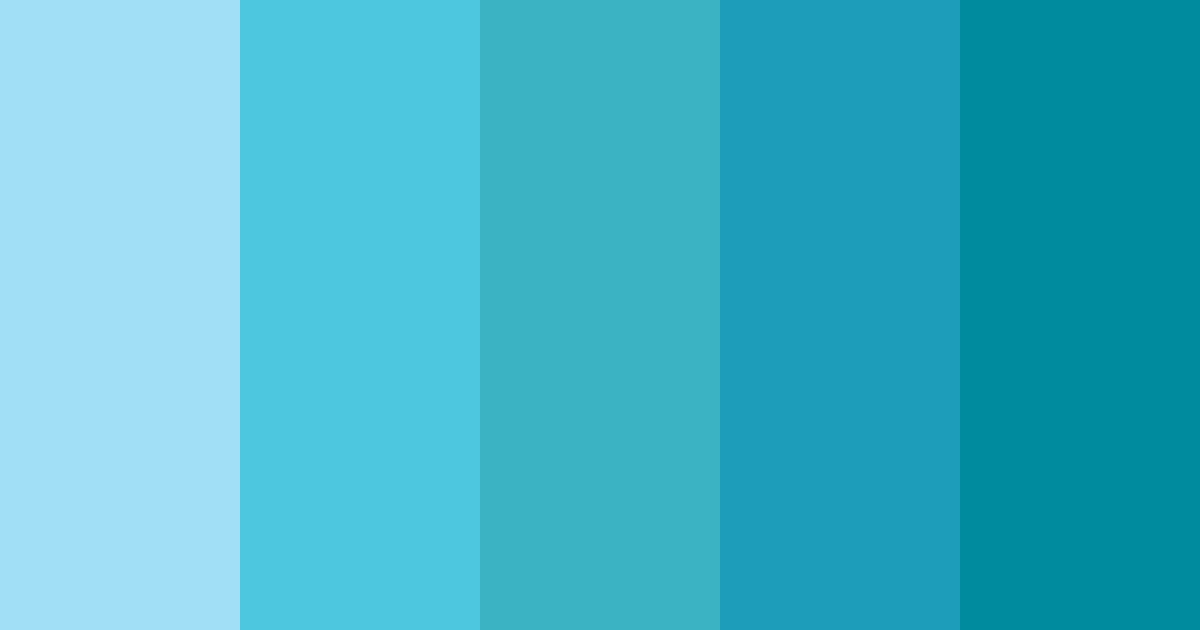 Cool Blue Color Palette