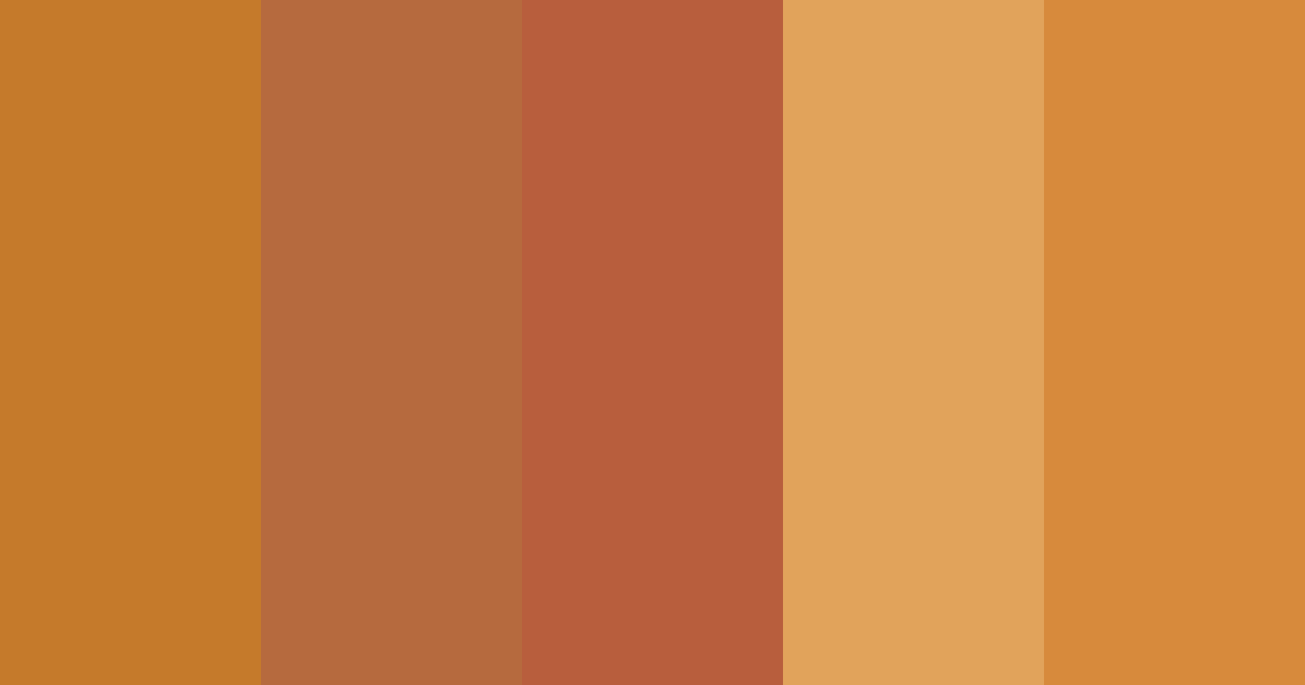 Rustic Radiance Color Palette